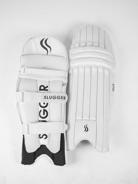 SLUGGER GO series combo of Cricket Batting Leg guards/Pads, Batting Gl ...